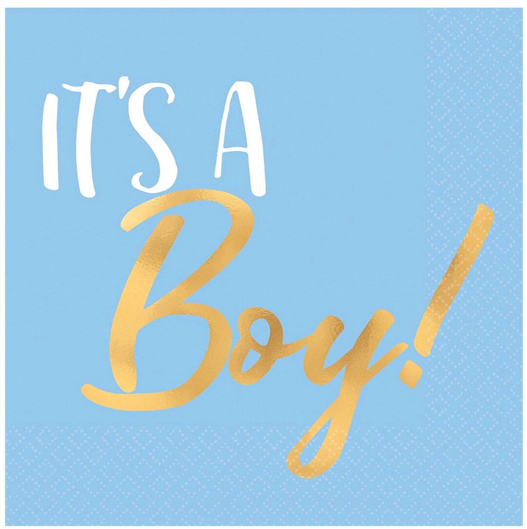 Its A Boy Baby Shower Blue Beverage Napkins Set Of 16 Etsy its-a-boy-baby-shower-blue-beverage-napkins-set-of-16-etsy