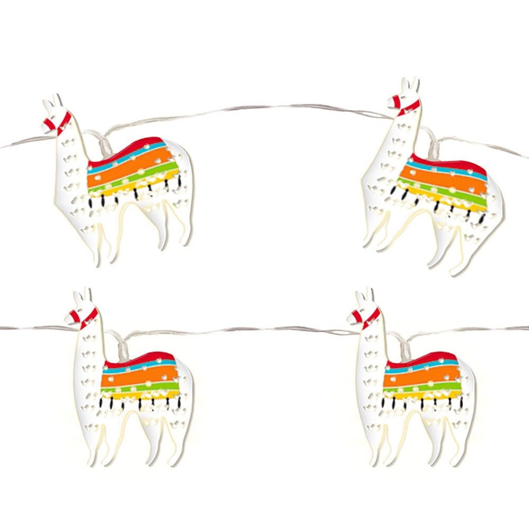 Llama LED String Lights, Llama Party, Llama Birthday - Etsy