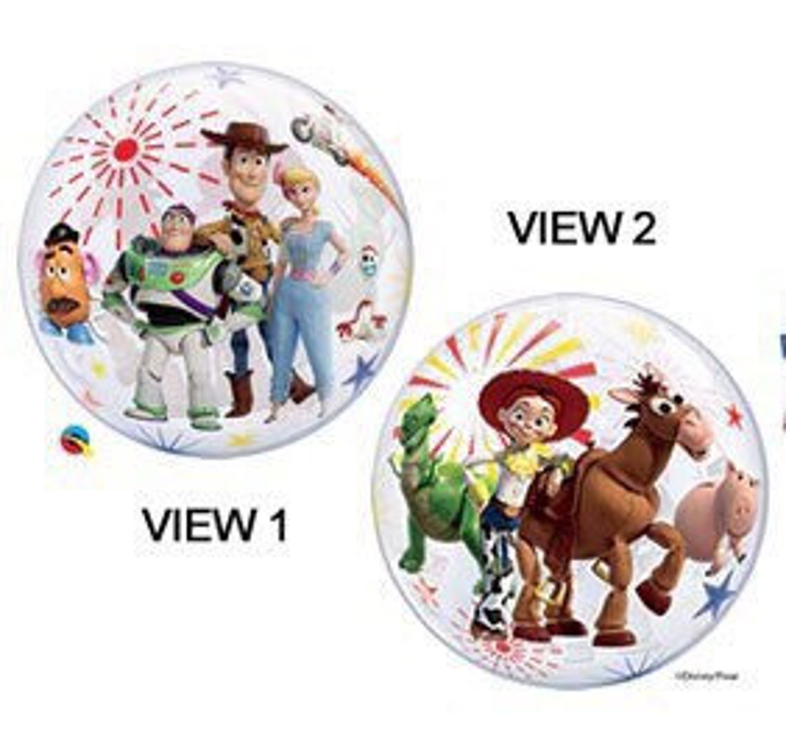 Toy Story 22 Bubble Balloon Toy Story Party - Etsy