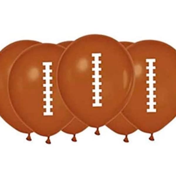 Football Birthday Party Balloons - Etsy