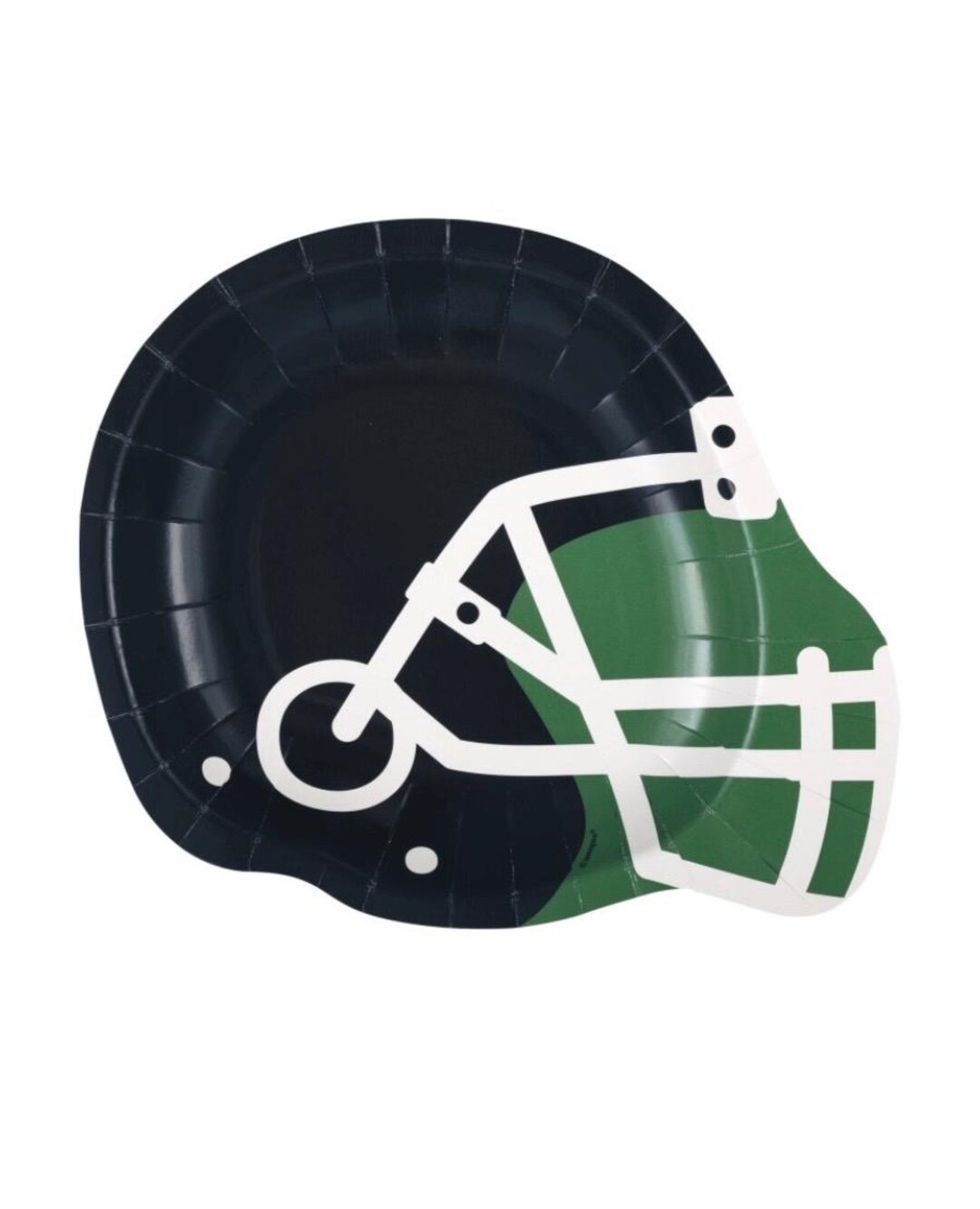 Football Helmet Shaped Plates, Set of 8 Plates, Football Party ...