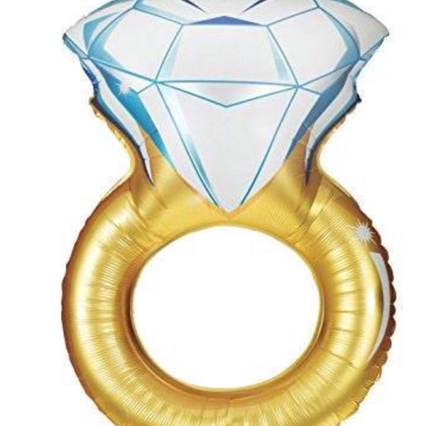 Wedding Ring Balloon - Etsy