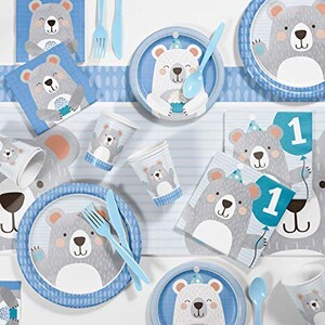 Birthday Bear Shaped 9 Dinner Plates Set of 8 Plates - Etsy