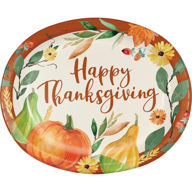 Thanksgiving Plates - Etsy