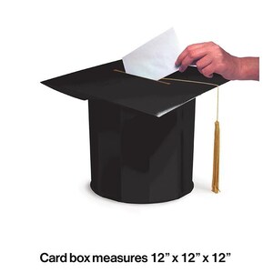 Mortarboard Shaped Card Box, 12”x12”, 1count, Graduation Card Box - Etsy