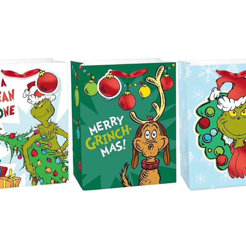 Grinch Bag Topper - Etsy