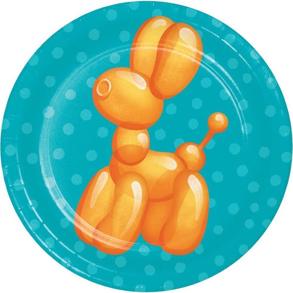 Party Balloon Happy Birthday Party Balloon Animal Happy Birthday Paper ...