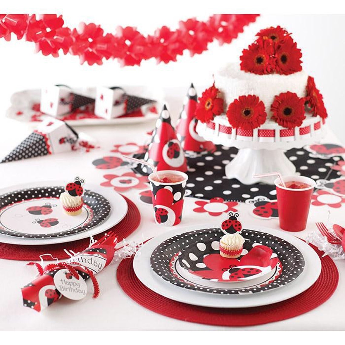 Ladybug Plastic Treat Box Ladybug Party Favors Sold - Etsy