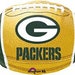 Green Bay Packers Football Balloon, 18" Foil Balloon, Football Party ...