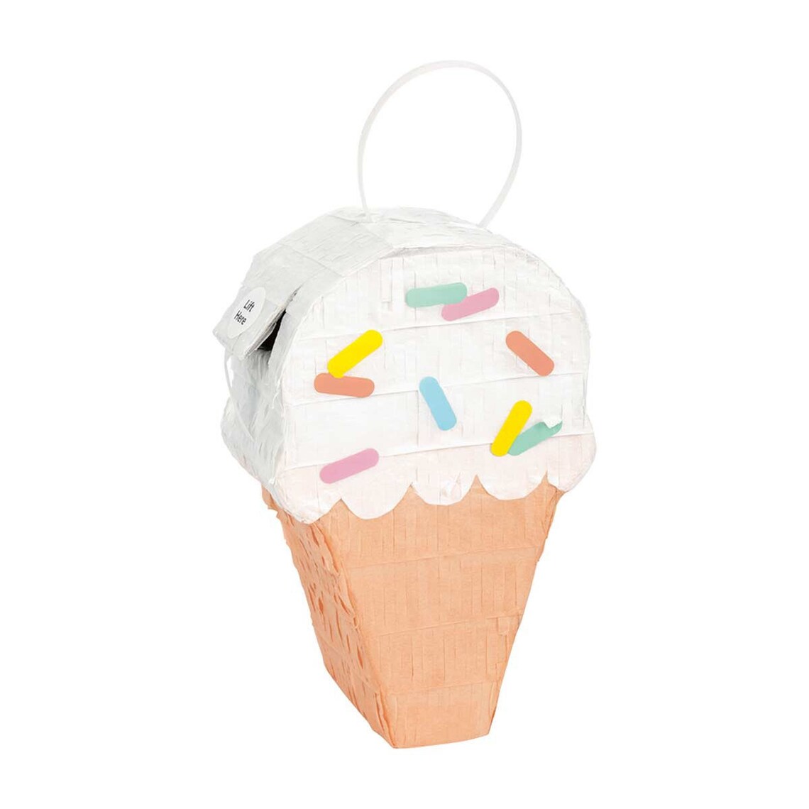 Ice Cream Cone Shaped MINI Piñata, Ice Cream Birthday - Etsy