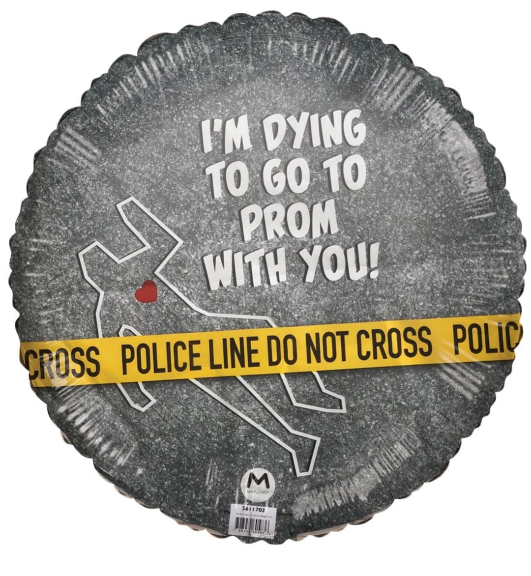 I’m Dying to Go to Prom With You 18” Balloon, Promposal Balloon, Prom ...