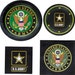 U.S. Army Dinner Plates, Set of 8, Military Party, Military Retirement ...