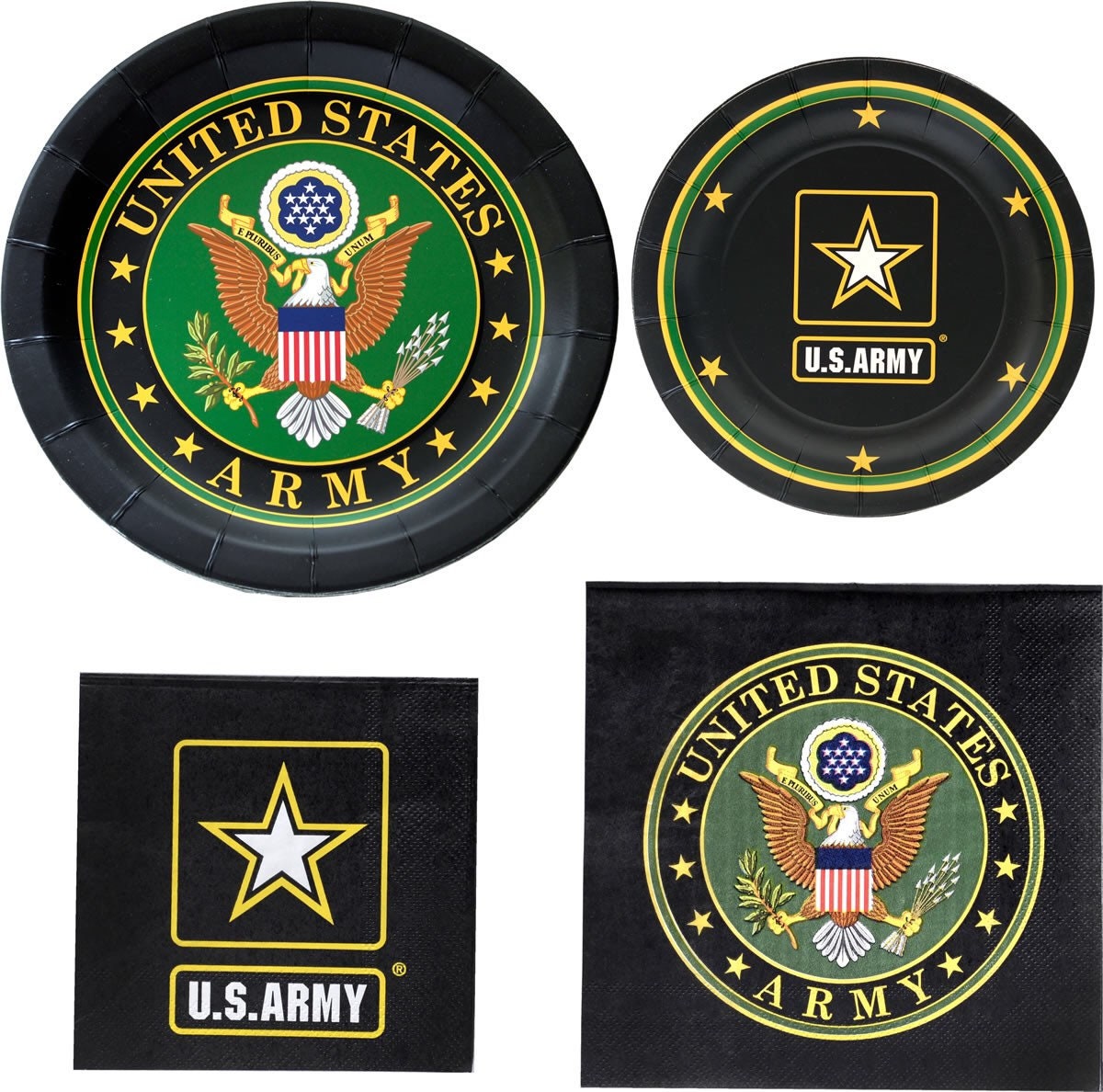 U.S. Army 18” Mylar Balloon, Military Party, Military Retirement, Army ...