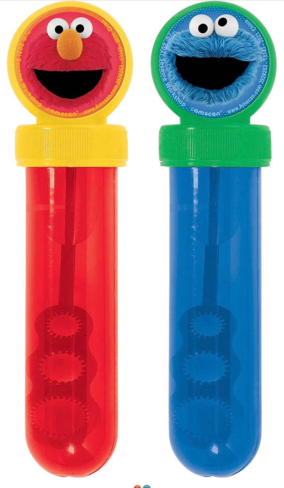 Everyday Sesame Street Bubble Tubes 1 Oz. , 4 Pcs. Sesame Street ...