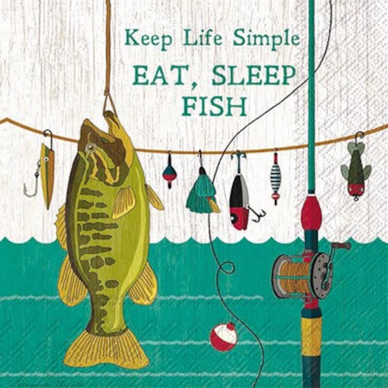 Eat Sleep Fish - Etsy