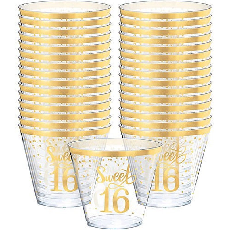 Gold Sweet 16 - Etsy