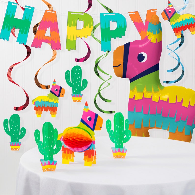 Fiesta Fun Dinner Plates Set of 8 Fiesta Party Fiesta - Etsy