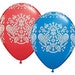 Blue and Red 11" Bandana Balloon, Set of 6, Cowboy or Cowgirl Birthday ...