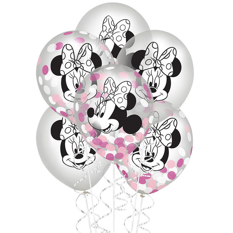 Minnie Mouse Theme Balloons - Etsy
