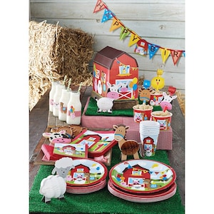 Farmhouse Fun Party 18 Metallic Balloon, Barnyard Party - Etsy