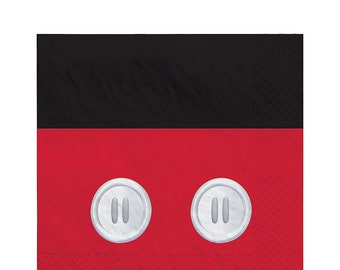 Mickey Mouse Napkins - Etsy