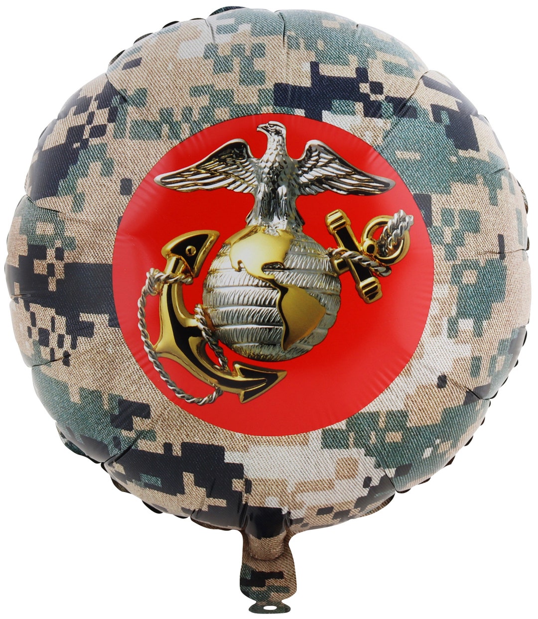 U.S. Marines Camo 18” Mylar Balloon, Military Party, Military ...