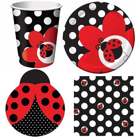 Ladybug 9 Oz. Cups Set of 8 Ladybug Party Ladybug Birthday - Etsy