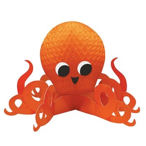 Ocean Celebrations Octopus Centerpiece Ocean Party Ocean - Etsy