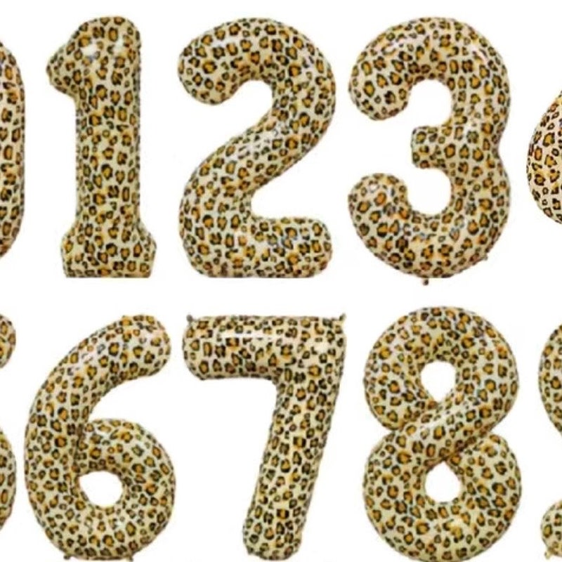 32” Foil Number Balloon - Etsy