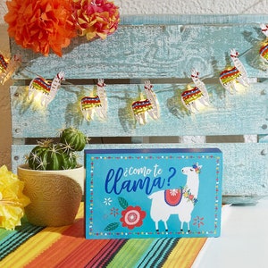 Llama LED String Lights, Llama Party, Llama Birthday - Etsy