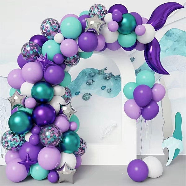 Mermaid Balloon Arch - Etsy