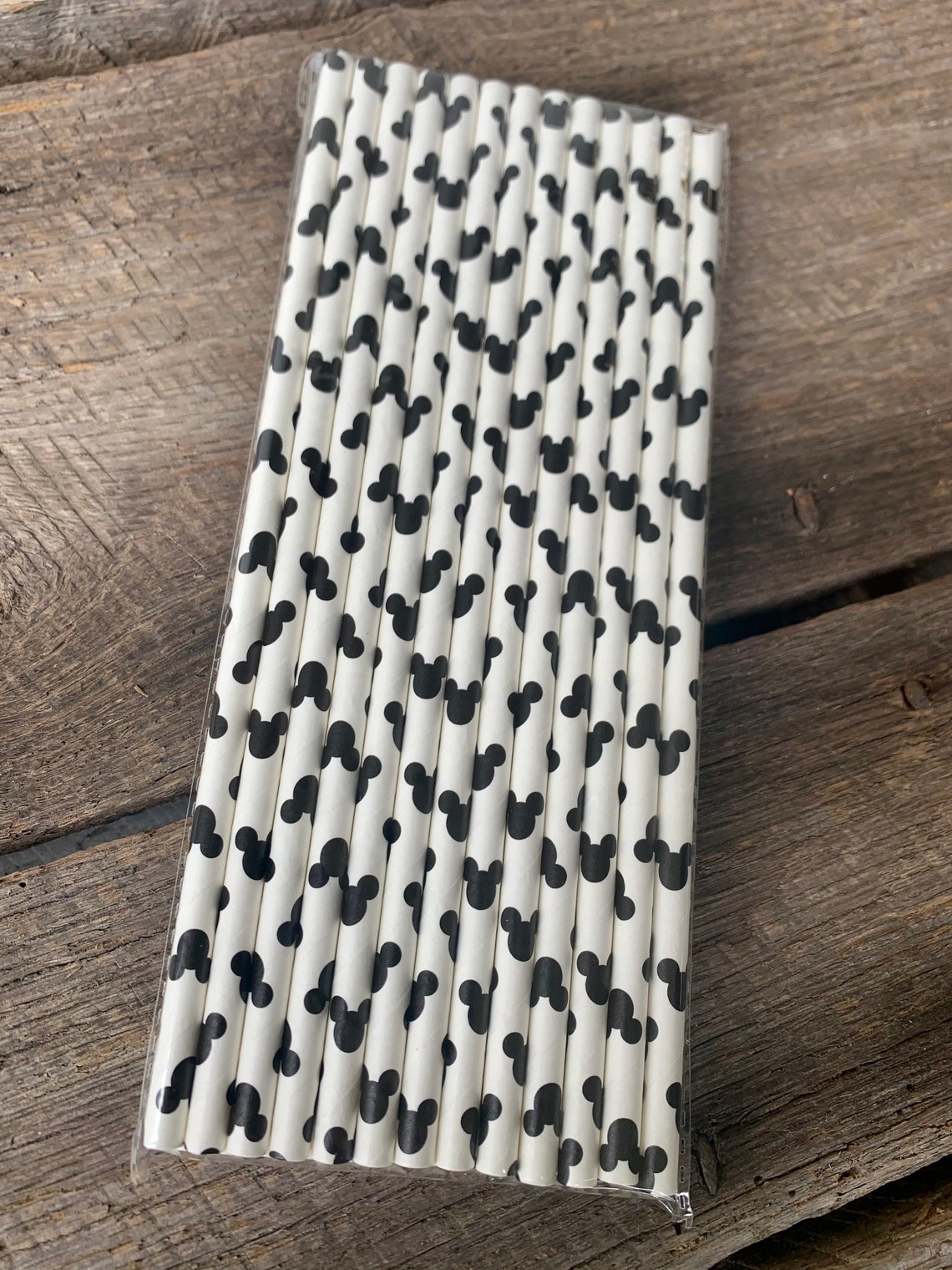 Mickey Mouse Inspired Straws, Available in Sets of 25, Mickey Birthday ...