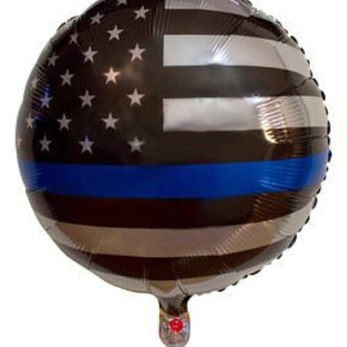 Thin Blue Line 18 Balloon Policeman Balloon Police - Etsy