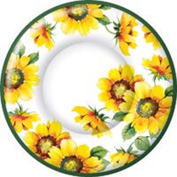 Sunflower Plate - Etsy