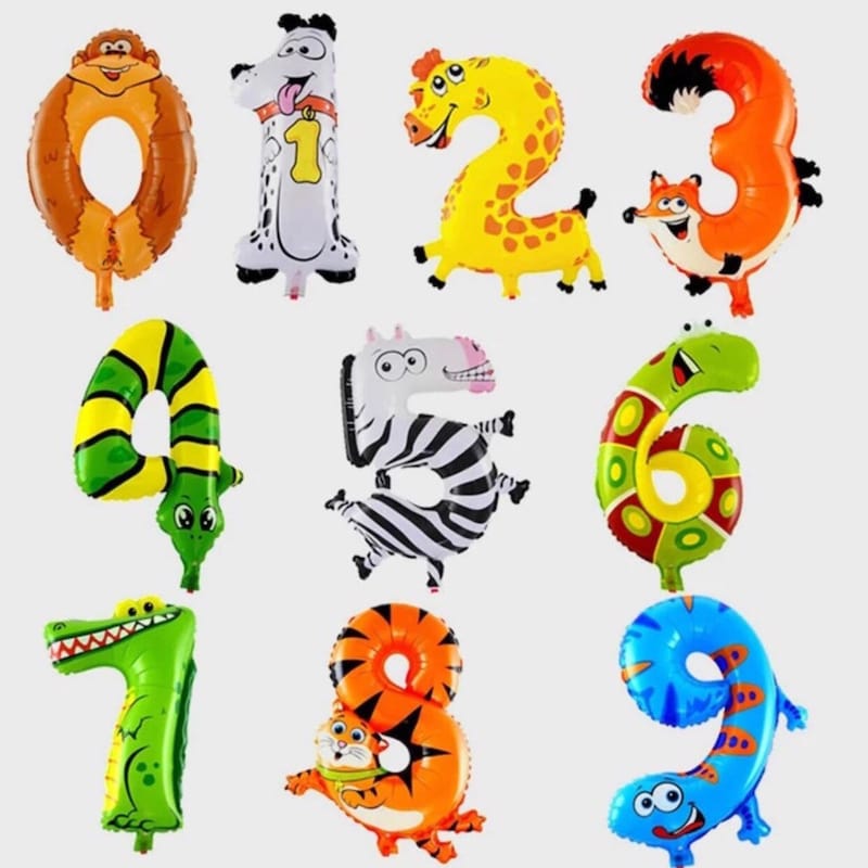 18" Number Balloon - Etsy