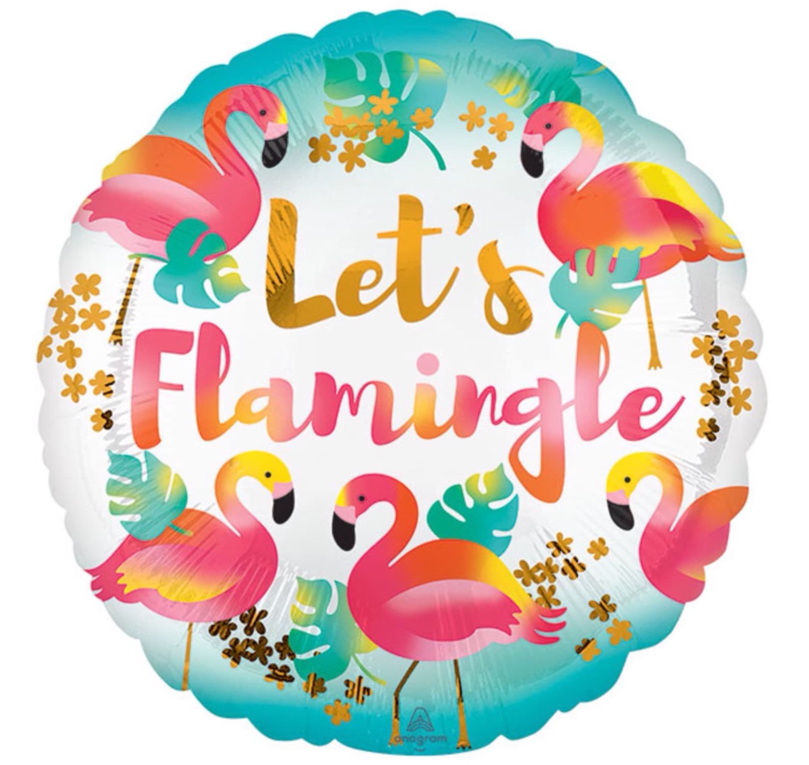 17 Let's Flamingle Pink Flamingo Balloon Flamingo - Etsy