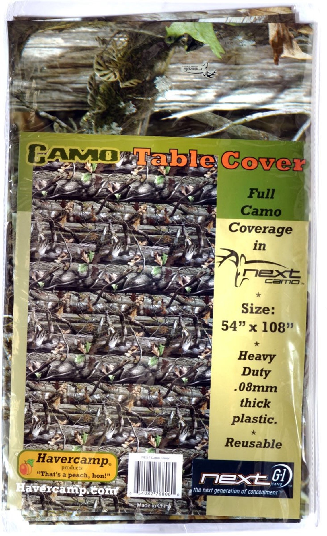 Next Camo Table Cover, 54” X 108”, Hunting Party - Etsy