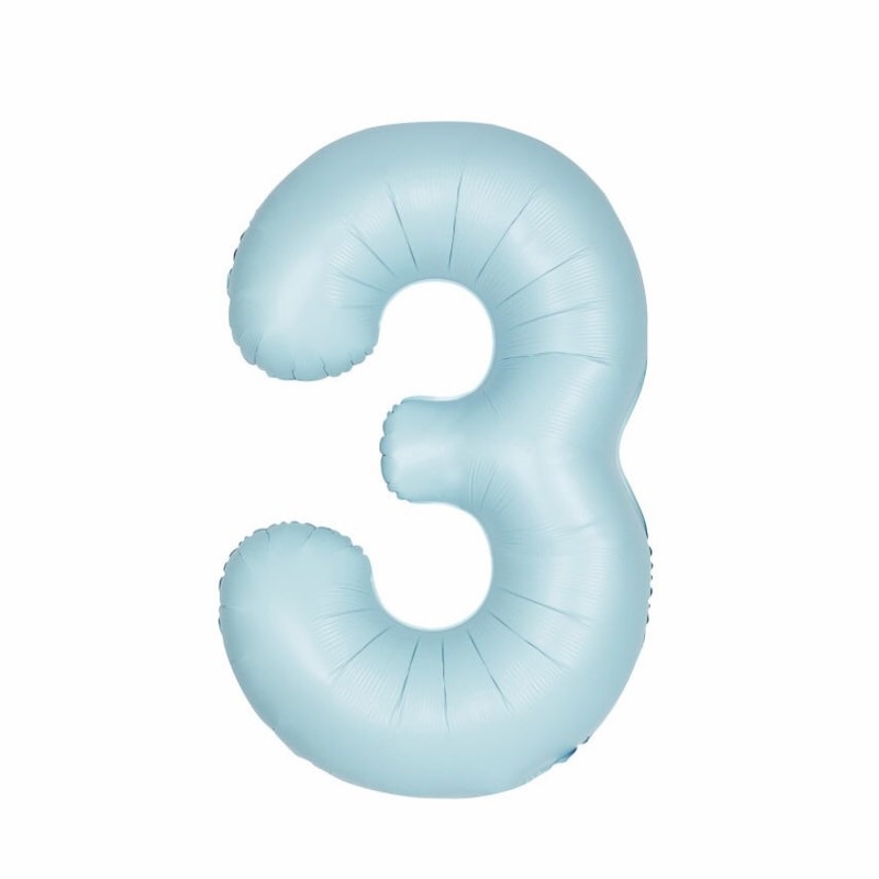 Pastel Balloon Number Clipart - Etsy