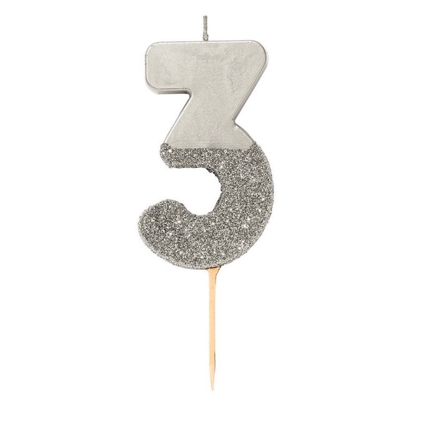 3rd Birthday Candle - Etsy