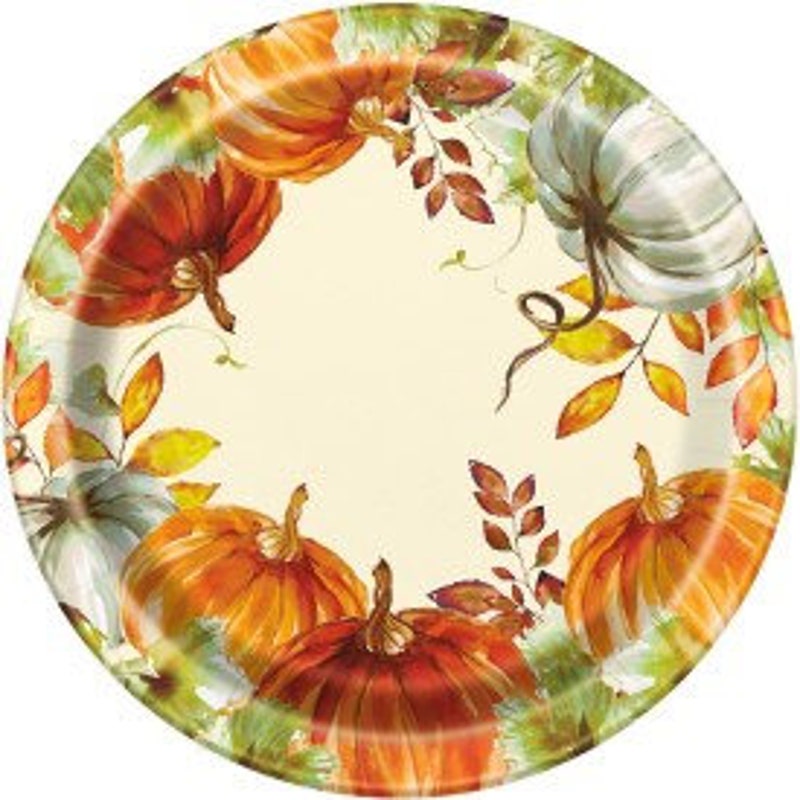 Fall Dinner Plates - Etsy