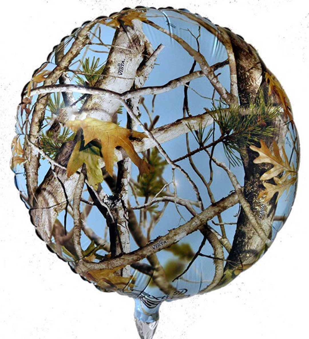 Blue Camo 18" Balloon, Baby Buck Balloon, Buck or Doe Gender Reveal - Etsy