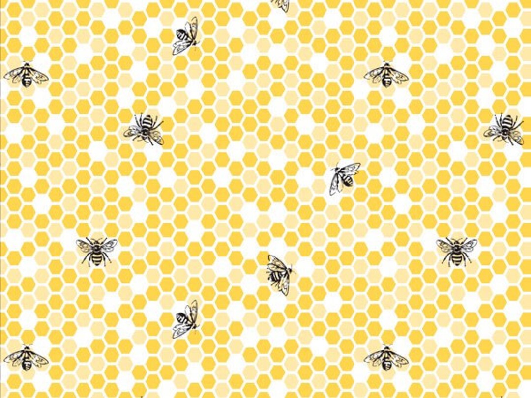 Bee Tissue Paper, 20”x30” Sheets, Set of 12, Sweet as Can Bee, Happy ...