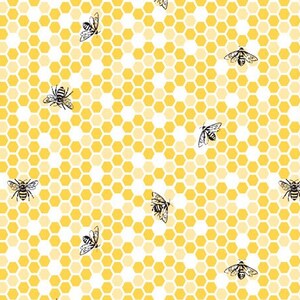 Bee Tissue Paper, 20”x30” Sheets, Set of 12, Sweet as Can Bee, Happy ...