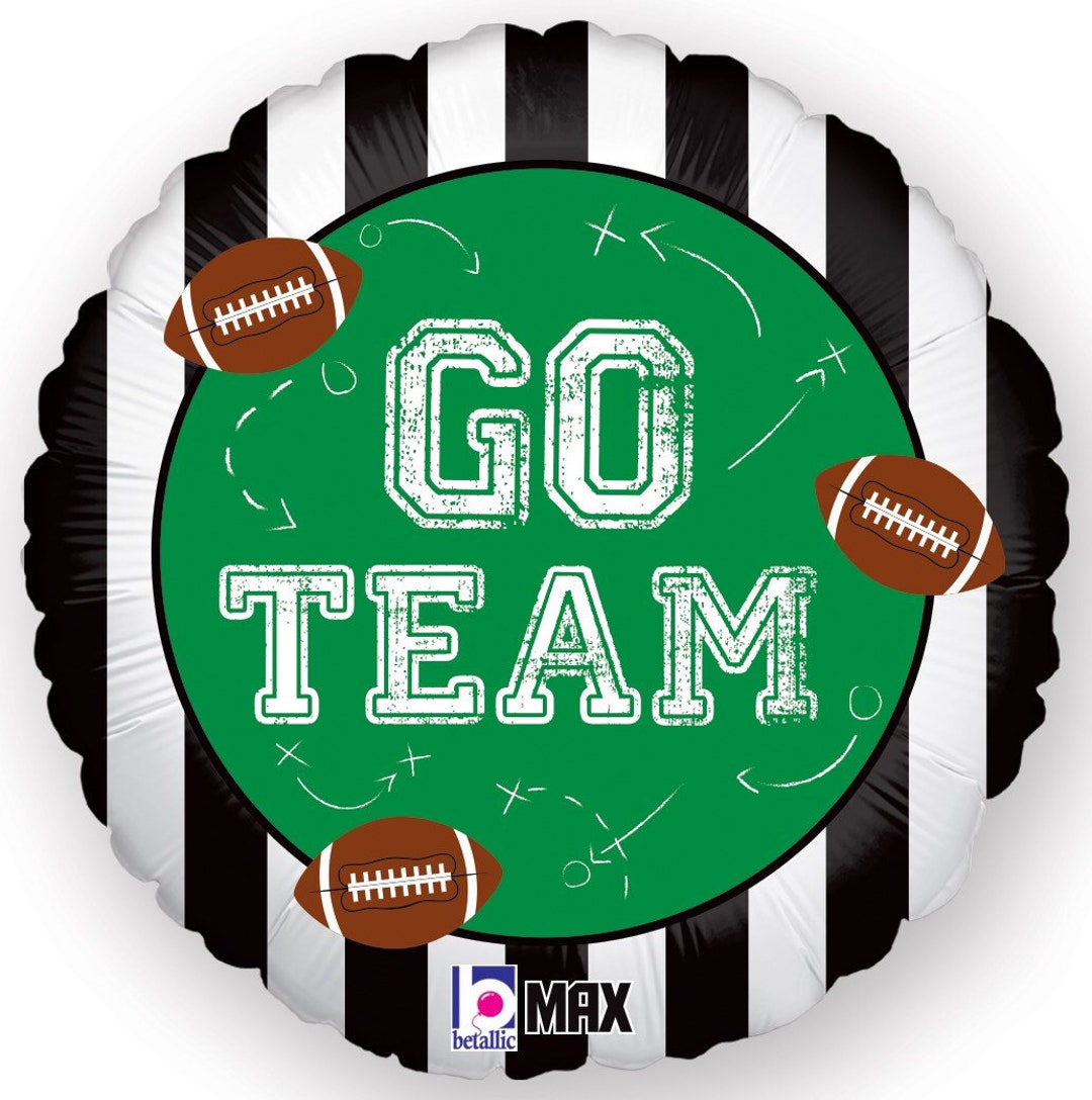 Football 18" Foil Balloon, Football Party, Football Themed Party ...