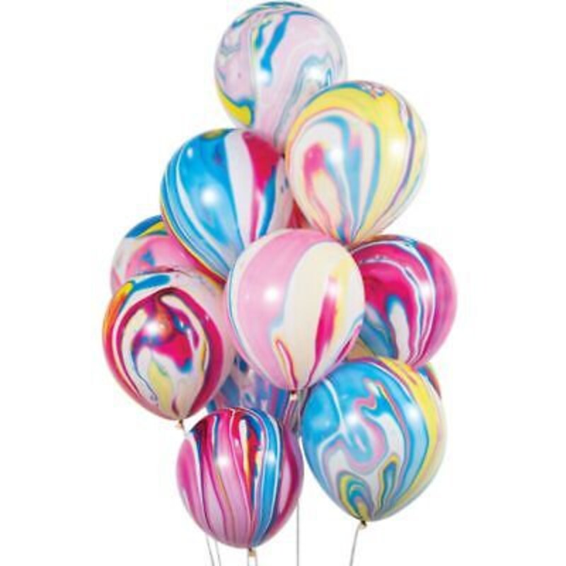 Marble Balloons - Etsy