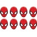 Spider-man Masks 8ct Paper Masks, Spider-man Birthday - Etsy