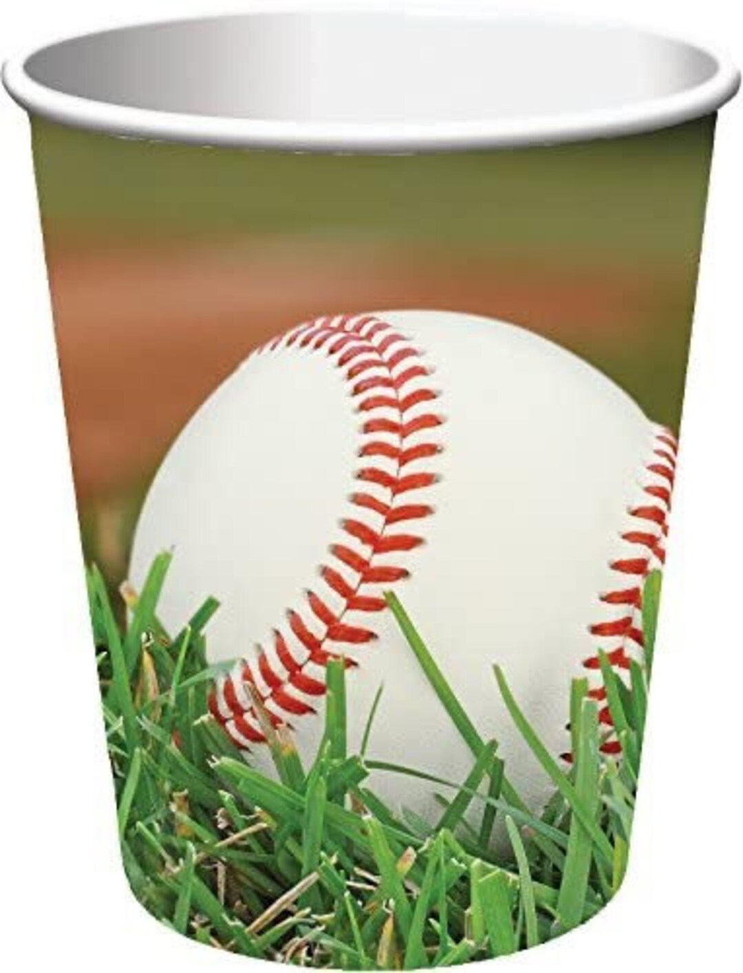 Baseball 9 Oz. Cups, Set of 8, Baseball Party, Baseball Themed Party ...