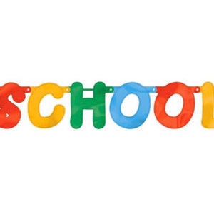 100th Day of School Foil Letter Banner, 9 Feet Long, 100th Day ...