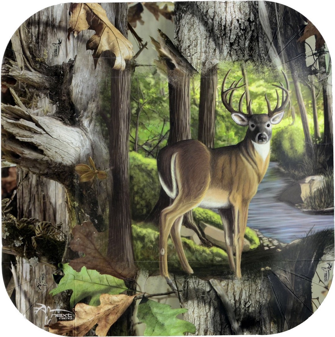 Deer 9” Plates, Set of 8, Buck Plates, Retirement Party, Deer Birthday ...