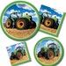 Tractor Time Border Print Plastic Tablecover, 54” X 102”, Tractor Time ...